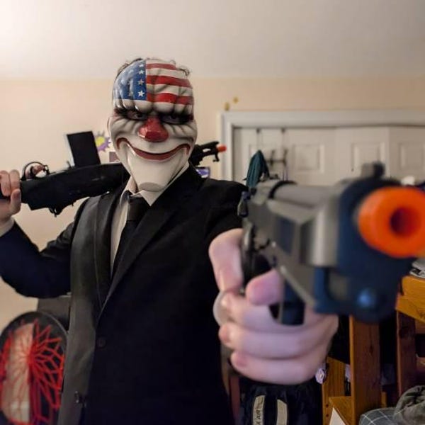 Dallas Mask From Payday2 Replica, Clown Mask, for Gamer and Cosplay ...