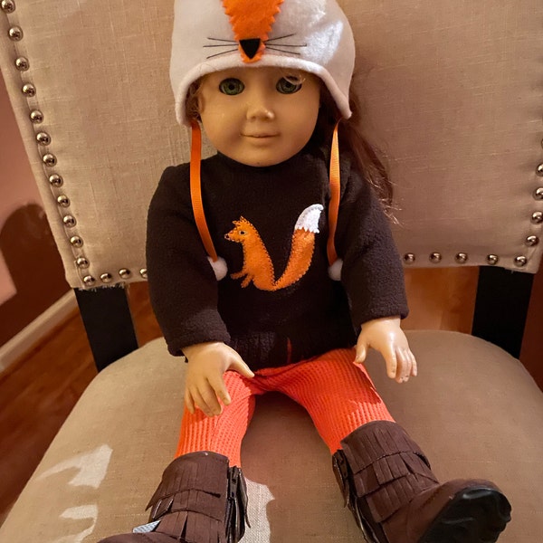 Foxy - Clothes Fits 18 Inch Doll - 4 Piece Doll Outfit - Hat, Blouse ...