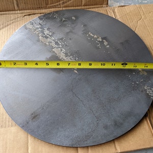Steel Disc, Raw Steel, Steel Circle, Pick Diameter and Thickness, A36 ...