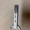 Custom Keyring GPS Coordinates Keychain Personalised - Etsy