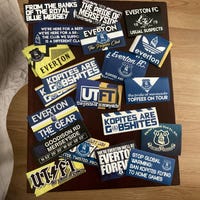 100 X Brighton & Hove Albion Stickers - Based on Poster Shirt Scarf Pin ...