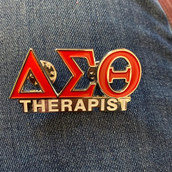 Delta Sigma Theta, Educator Lapel Pin, Therapist, Nurse, Social Worker ...