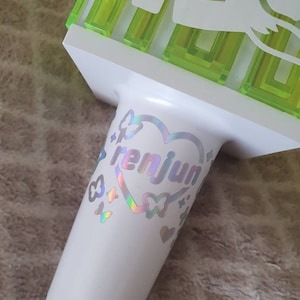 Custom K-pop Kpop Holo Decal Vinyl Lightstick Sticker - Etsy