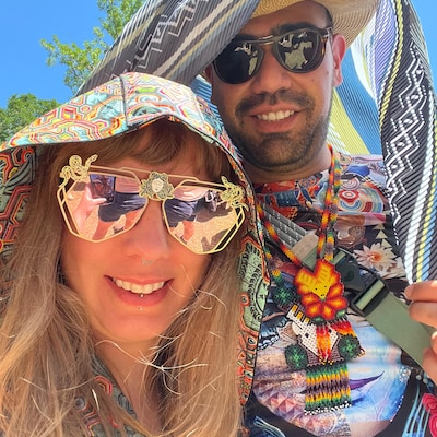 Third Eye Sunglasses Gold Evil Eye Glasses Rave Festival EDM EDC ...