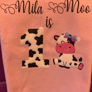 Cow Number Two Birthday Svg 2nd Birthday Svg Cow Print Svg Birthday ...