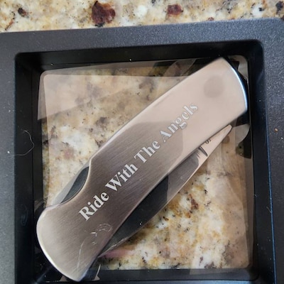 Personalized Fingerprint Knife Memorial Knife Custom Knife Custom ...