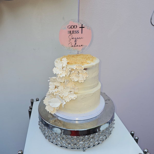 Acrylic Cake Topper for Baby Shower, Baby Girl, Baby Boy, Welcome Baby ...