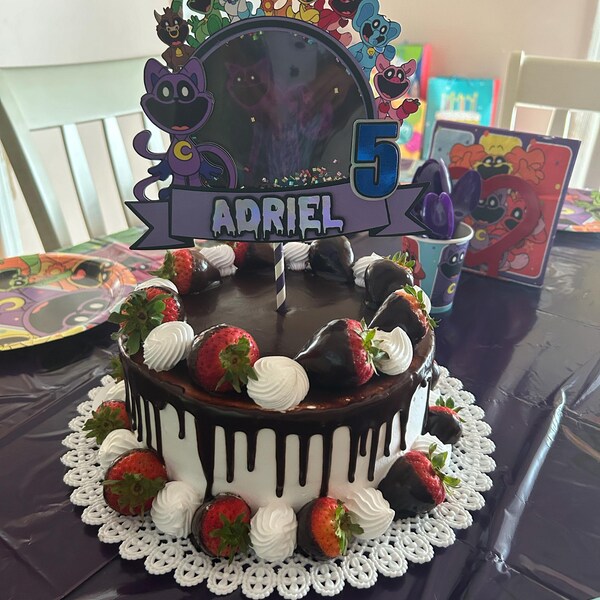 Gamer Cake Topper, Arcade Game Topper, Birthday Custom Cake Topper ...