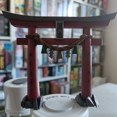 Samurai Small Torii Gate Symbols and Rope 28mm 3D Printed Terrain Test ...