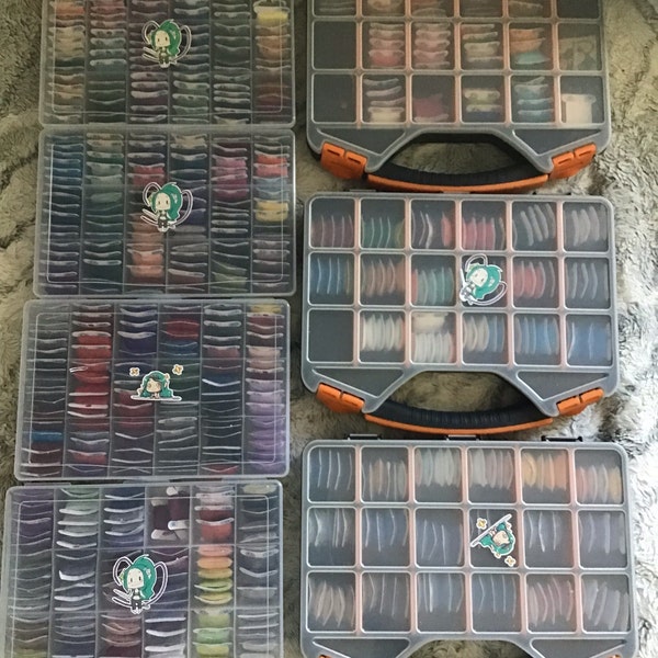 DMC Thread Labels NUMBERS ONLY Organize Your Bobbins With Large Font ...