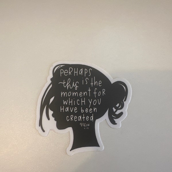 Bible Verse Sticker | Esther 4:14 | Christian Stickers - Etsy
