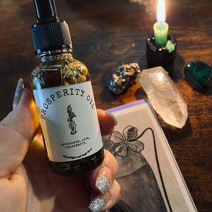 Prosperity Oil Spell Oil Luck Oil Money Oil Anointing Oil - Etsy