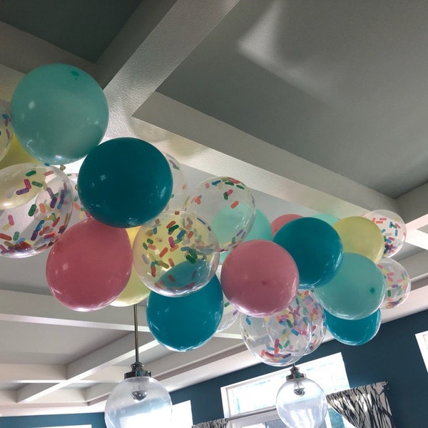Ice Cream Balloons, Ice Cream Party Decorations, Sprinkle Balloons ...