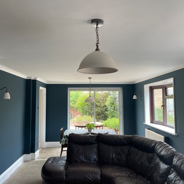 Prismatic Porcelain Pendant Light - Handmade Translucent Warm Ceramic ...