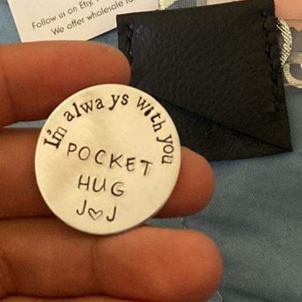 POCKET HUG •a Love Token• Im Always With You• Long Distance ...