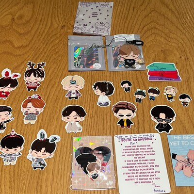 MINI PART 2 Stickers, Jungkook, Taehyung, Jimin, Namjoon, Yoongi, J ...