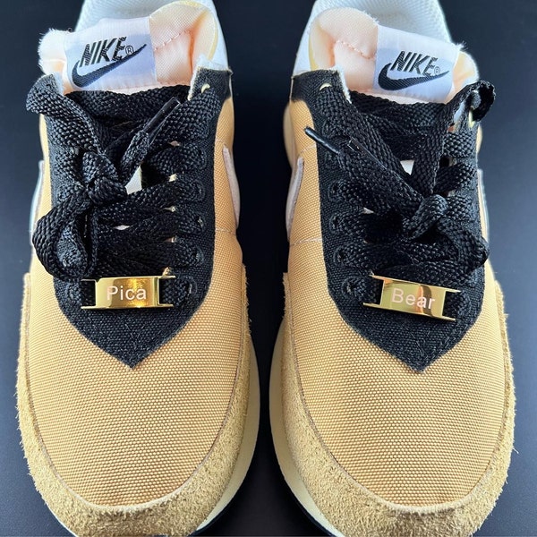 Custom Lace Locks,af1 Gold Metal Replacement Name Lace Tags Shoe Charms ...