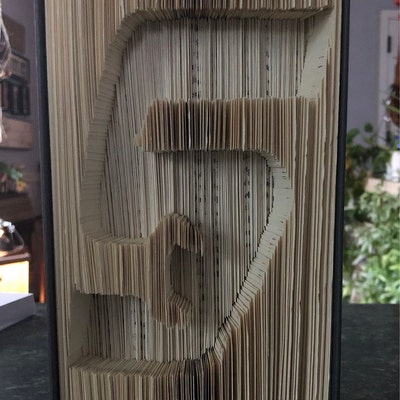 Folded Book Art Pattern Joy, Pattern for Book Folding, Word Pattern for ...