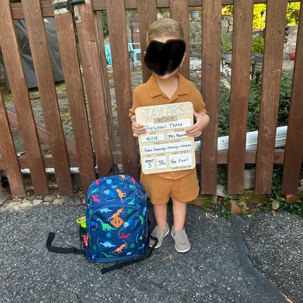 Changeable Back to School Sign and Last Day of School Sign ...