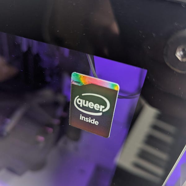 Goose Trans Flag Sticker Funny Pride Sticker LGBTQ Sticker Queer ...