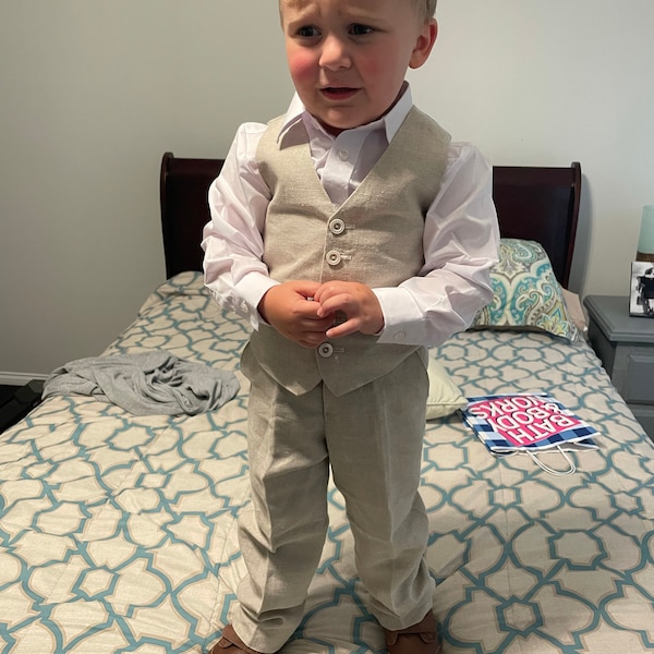 John - Wedding Boy Outfit Ring Bearer Suit Boy Wedding Suit Boy Suit ...