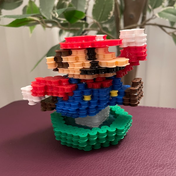 Super Mario Land Fuse Bead Pixel Art | Nintendo Art | Gamer Gift ...