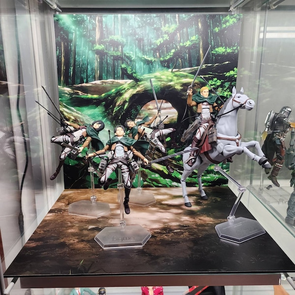 Dragon Ball Z: Fusion Diorama Backdrop for IKEA Detolf / Blaliden - Etsy