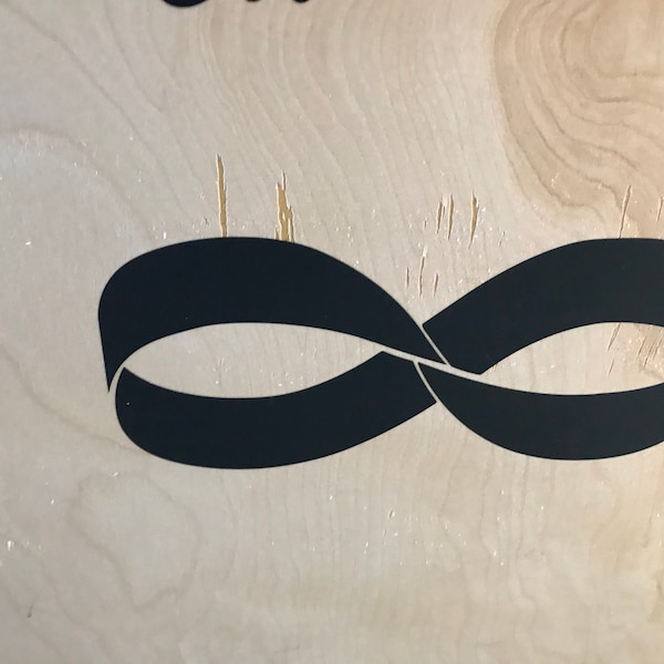 Mobius Strip Vinyl Bumper Sticker. Mobius Decal. Nerd Humor, Geek Love ...