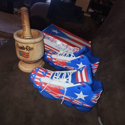 Pilon Para Mofongo Puerto Rico 2 Souvenir Puertorriqueño Wood Mortar ...