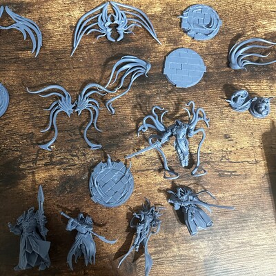 Korred Unpainted Miniature - Etsy