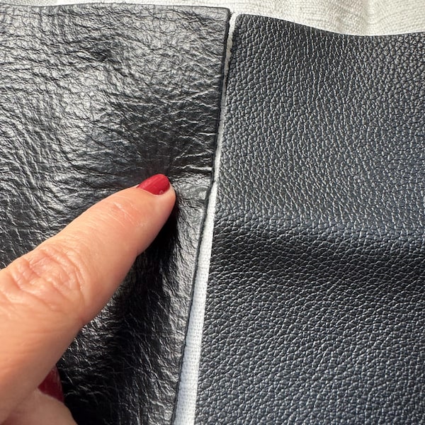 8.5" X 11" Distressed Cowhide Pre Cut Leather Pieces Ideal for Arts and ...