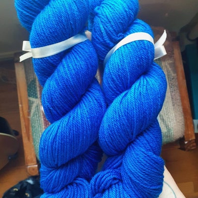 Dark Purple Gradient Set Five 5 20g Mini-skeins Hand Dyed Yarn Merino ...