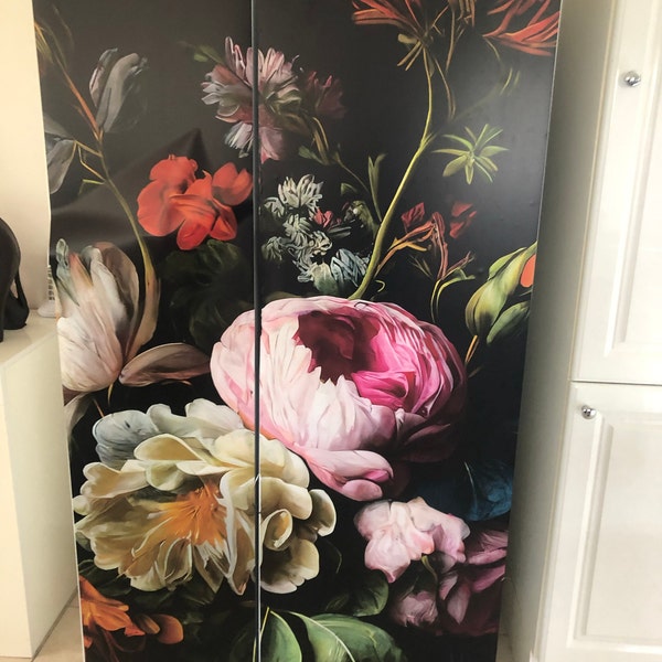 Magnetic Fridge Wrap, Refrigerator Magnetic vinyl Side by Side ...