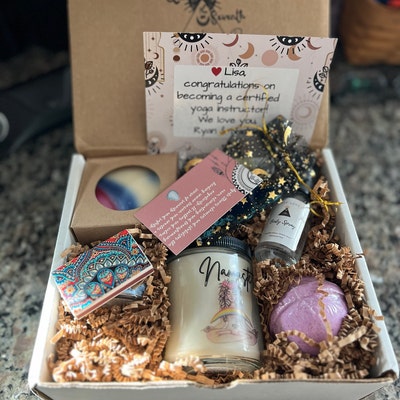 Yoga Inspired Namaste Gift Box Yoga Friend Gift Namaste Spa - Etsy