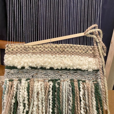 Handheld Traveler's Weaving Loom Kit Small Beginner DIY Gifts Travel ...