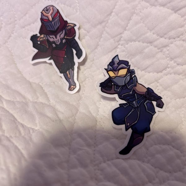 Valorant Chibi Stickers Agent Stickers Sage Reyna Phoenix Chamber Yoru ...