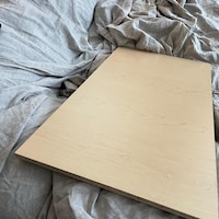 Hardrock Maple Melamine Shelf Customizable, 1/2'' Thickness, Cut-to ...