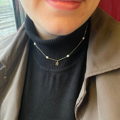 Personalized Crescent Moon Ring Holder Necklace Custom Graduation Gift ...