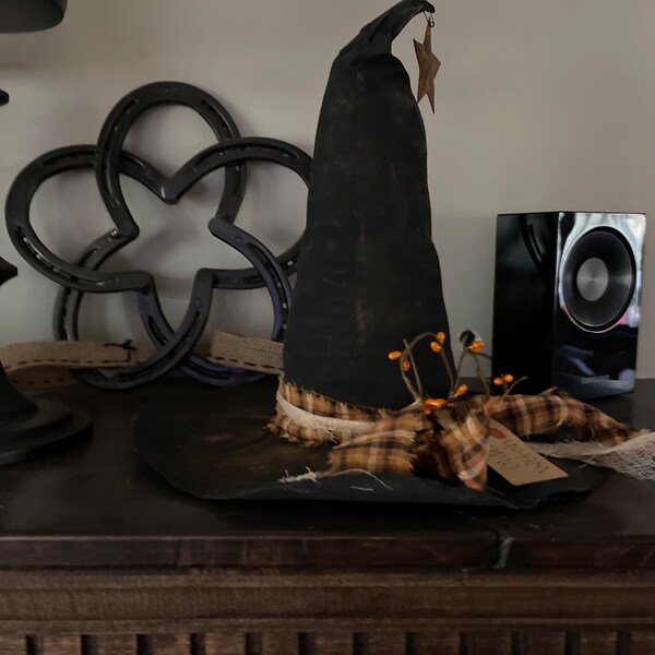 Primitive Witch Hat - Etsy