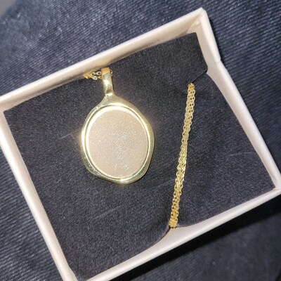 Sideways Initial Necklace, Off-center Necklace, 14K Gold Necklace ...