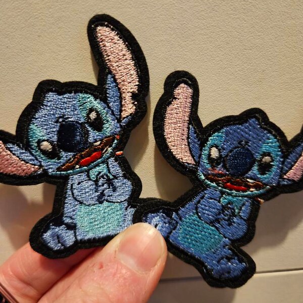 Lilo and Stitch Patches Badges Iron on Sew On - Etsy