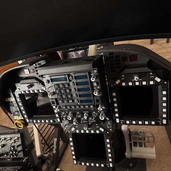 WINWING Compatible F/A-18 Full Dash 3D Print .STL Files - Etsy