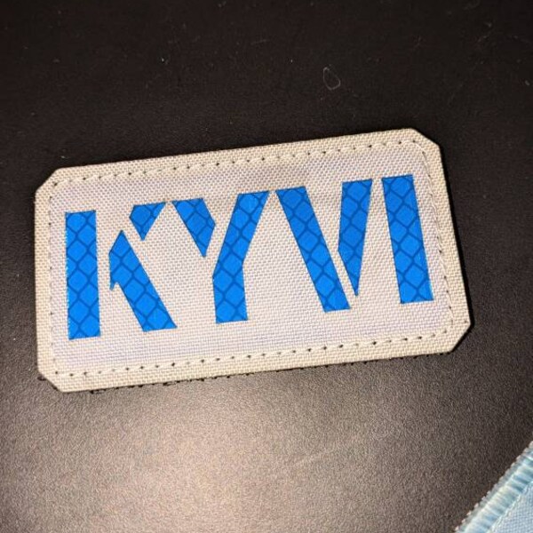 Your Name 3.5x2 Callsign Laser Cut Cordura Patch With Velcro 90 X 50 Mm ...