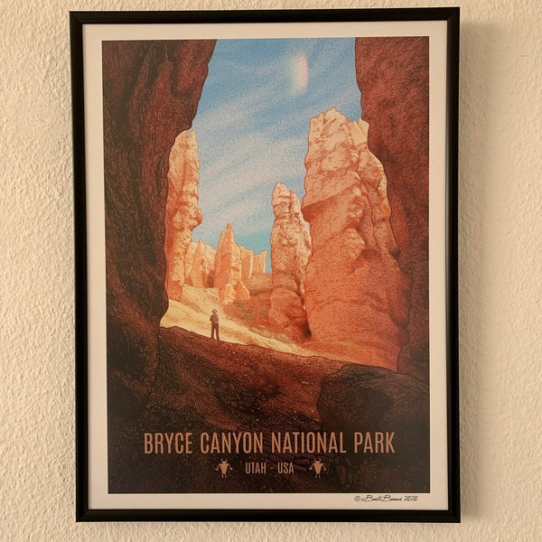 Bryce Canyon National Park Travel Poster by National Parks Co ...