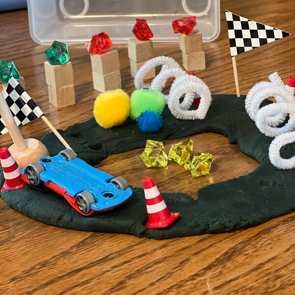Cars Mini Play Dough Kit - Etsy