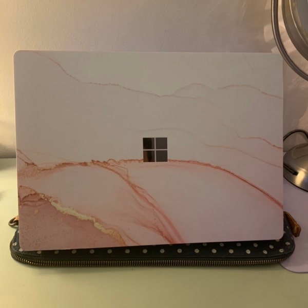 Laptop Stickers Microsoft Surface Book 3 Skin Grapefruit Marble ...