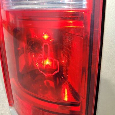 Double FU Vinyl Decal - Etsy