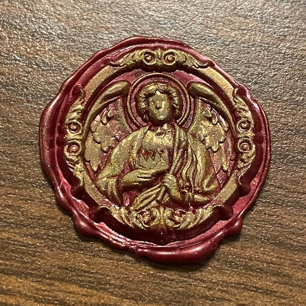 Demon Wax Seal Stamp, 3D Embossed Wax Stamp, Dark Magic Wax Stamp, Wax ...