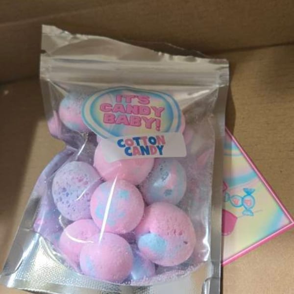 Freeze Dried Cotton Candy Taffy: Light, Airy, Crunchy - Etsy