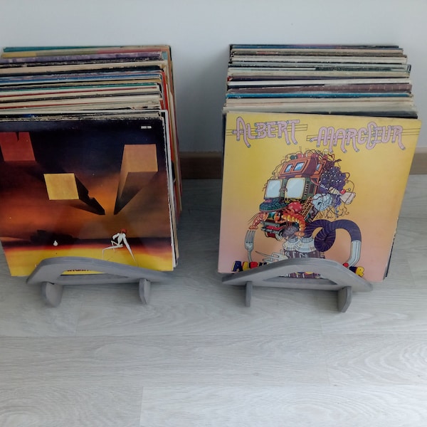 Vinyl Record Box, Handmade Record Storage, Record Flip Rack, Vinyl ...